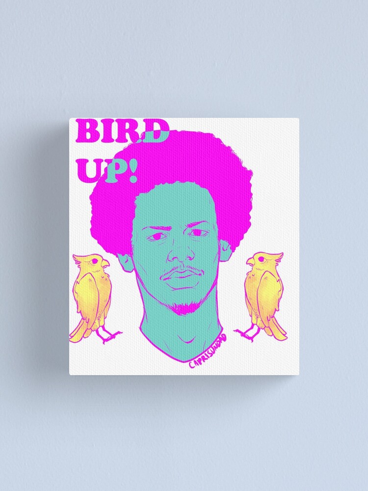"Eric Andre fanart BIRD UP" Canvas Print by caprisundad | Redbubble