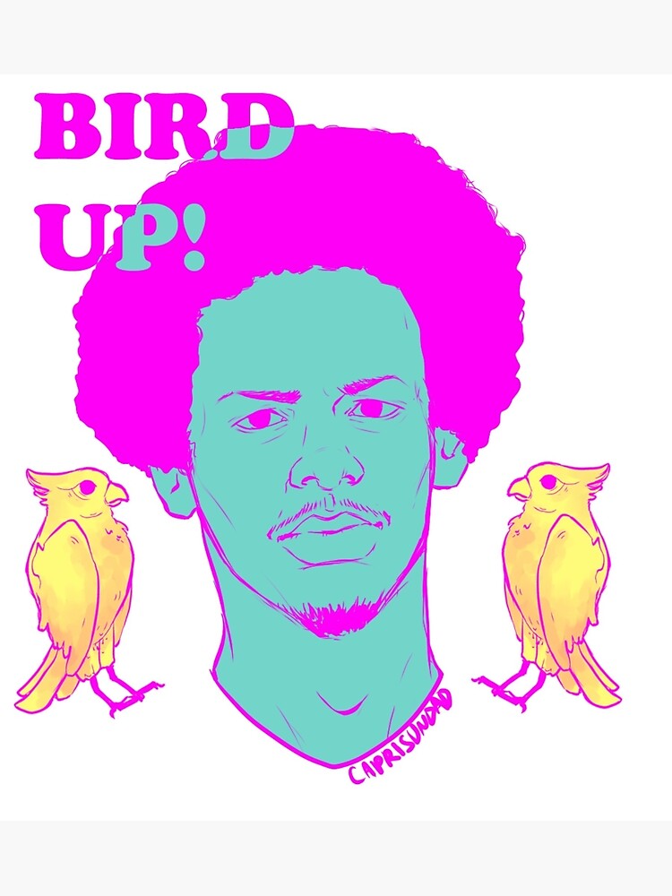 "Eric Andre fanart BIRD UP" Canvas Print by caprisundad | Redbubble