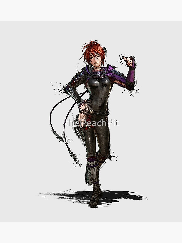 Samurai Warriors 5 Mitsuki Full Body 1 Poster For Sale By Thepeachpit Redbubble