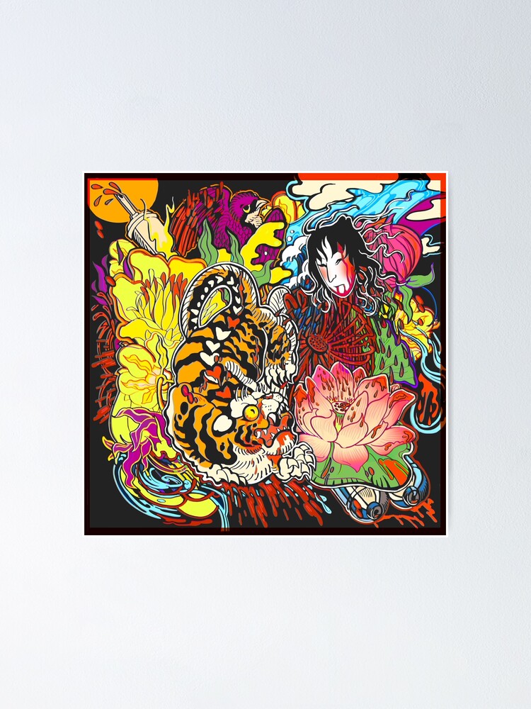 "BNHA! Himiko Touga inspired irezumi tattoo" Poster for Sale by angsty ...