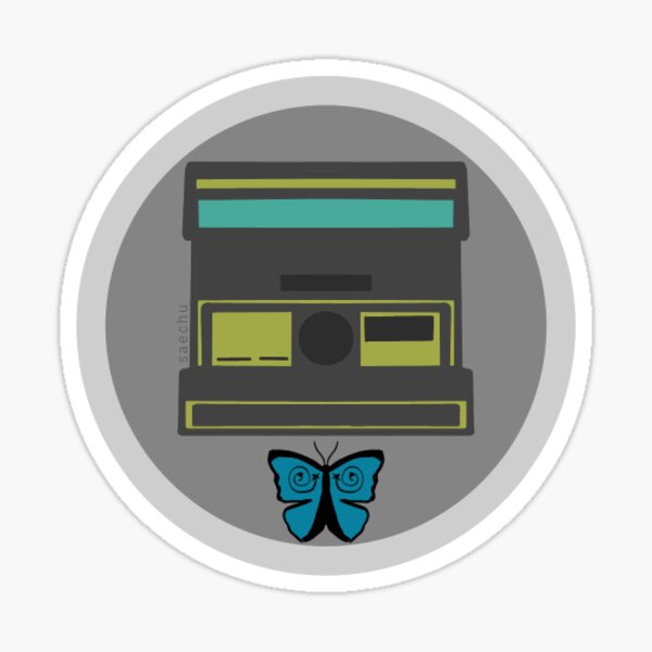 "LIFE IS STRANGE CAMERA STICKER BUTTERFLY" Sticker for Sale by saechuwu ...