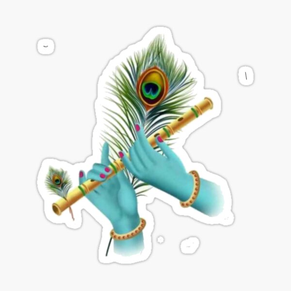 "Joy Shree Krishna " Sticker for Sale by Moni3572 | Redbubble