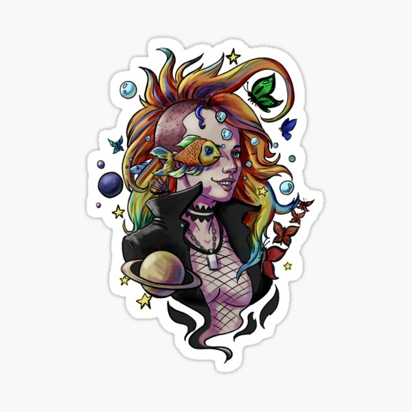 "Delirium" Sticker for Sale by 2B-Store | Redbubble
