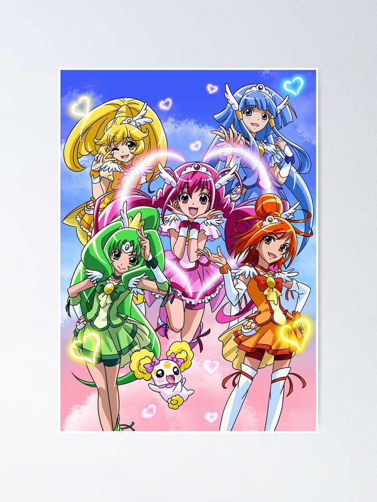 "precure smile" Poster for Sale by Realinspiration | Redbubble