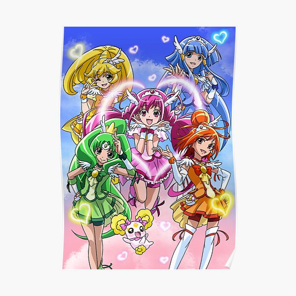 "precure smile" Poster for Sale by Realinspiration | Redbubble