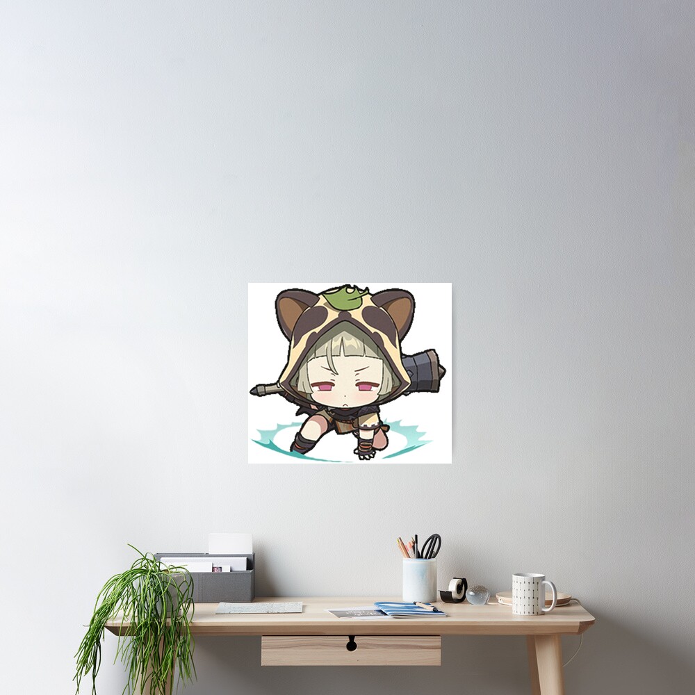 "Genshin Impact Sayu Stickers" Poster by Animecomic | Redbubble
