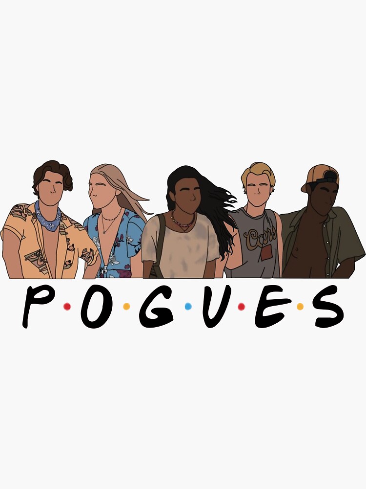 "Outer Banks, Pogue Life, pogues" Sticker for Sale by cercleshop ...