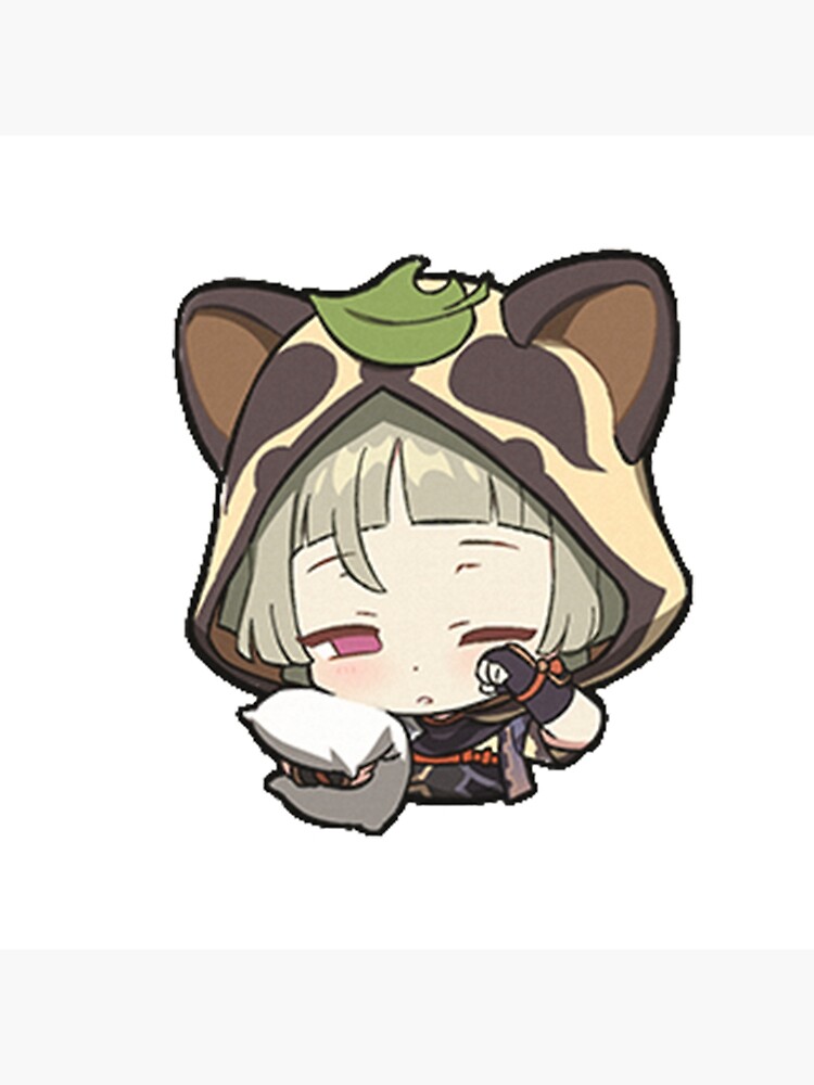 Lámina fotográfica «Genshin Impact Sayu Stickers» de Animecomic | Redbubble