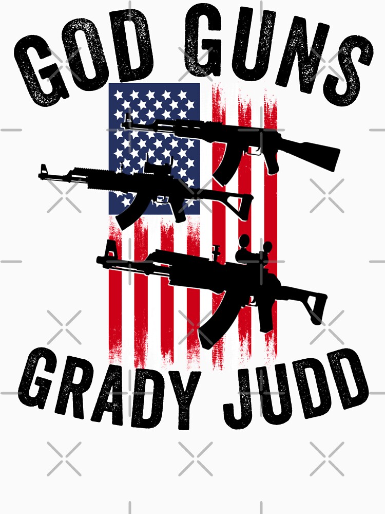 "god guns grady judd vintage" T-shirt for Sale by ahmadmseddi ...