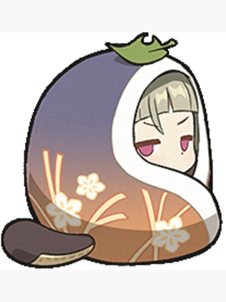 Genshin Impact Sayu Stickers Poster For Sale By Animecomic Redbubble