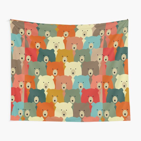 "Bears" Tapestry for Sale by 3leggeddogg | Redbubble