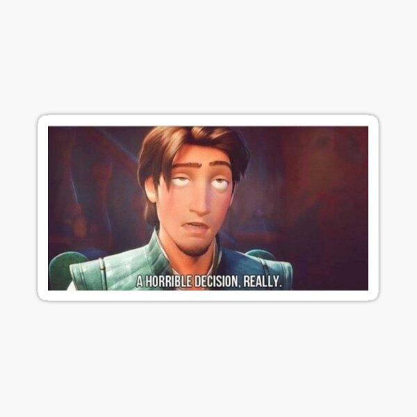 "Flynn Rider" Sticker for Sale by Sylvietjes | Redbubble