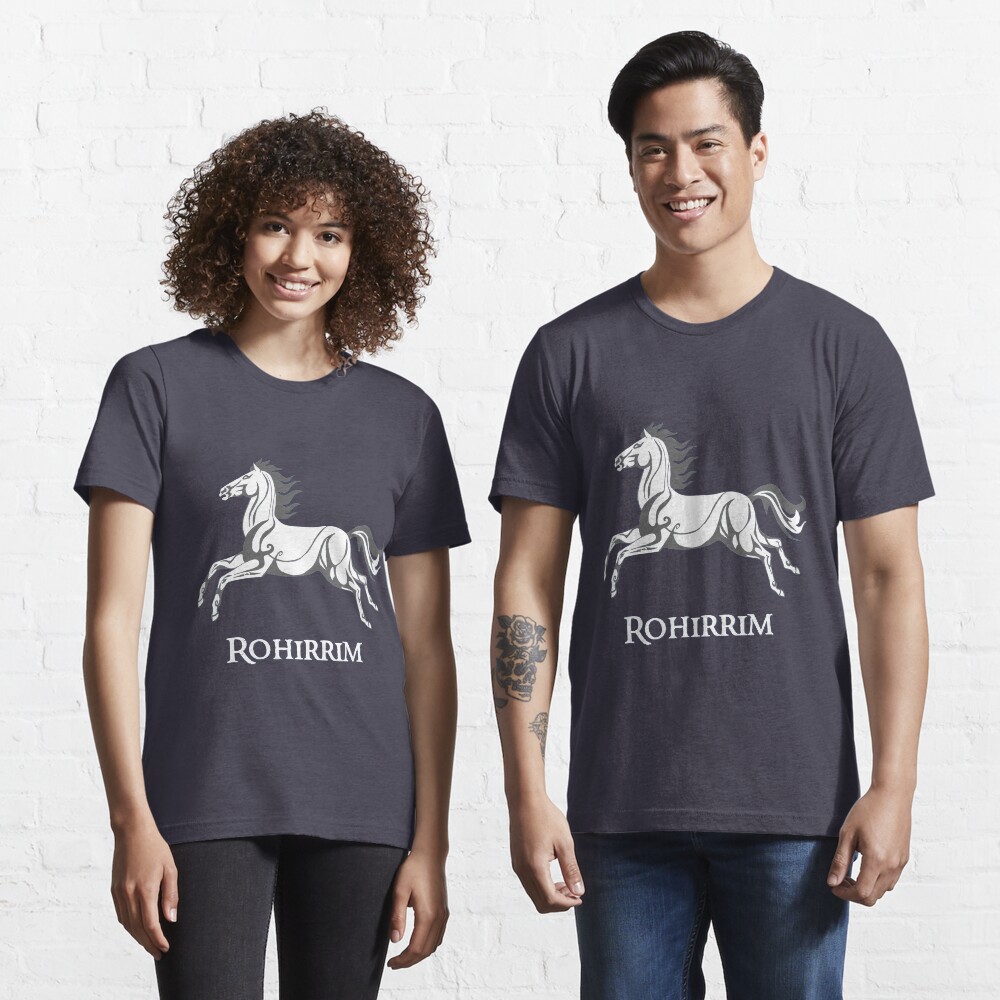 "White horse of Rohan" T-shirt for Sale by superpouns | Redbubble ...