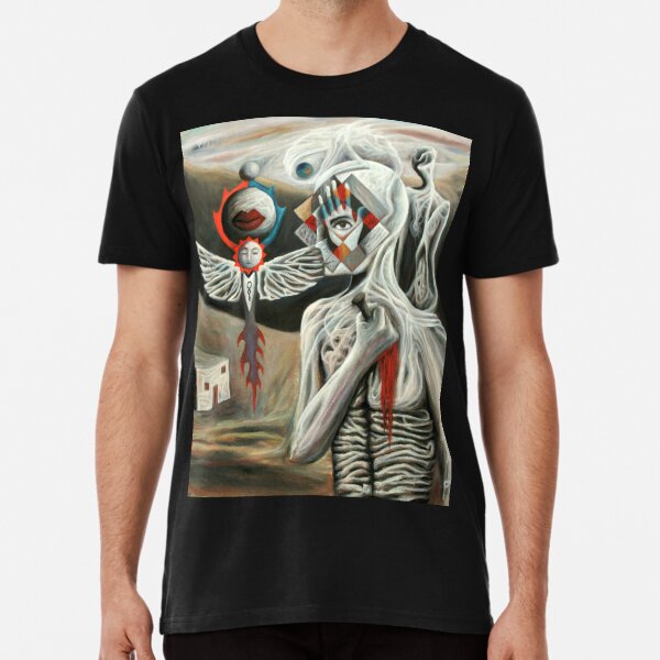 "Self Hypnosis - Surreal Oil Painting by Frank Heiler" T-shirt for Sale ...
