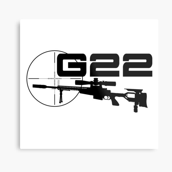 Lámina metálica «G22 G-22 USA Ejército de los Estados Unidos y Fuerzas ...