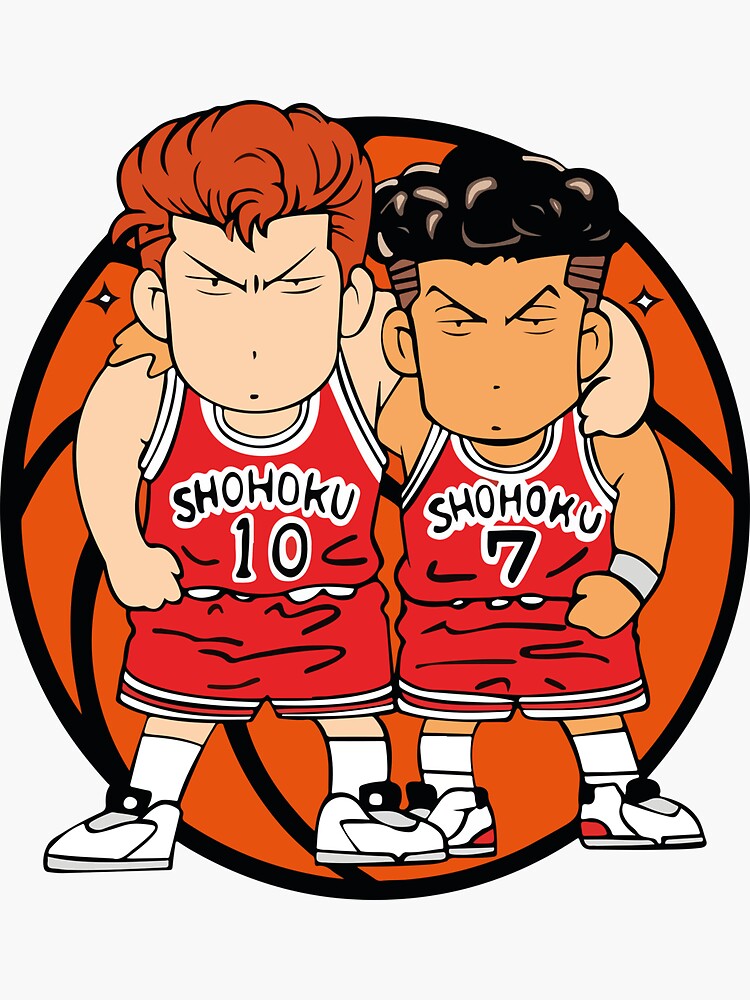 "Shohoku fan" Sticker for Sale by RobertPalmer | Redbubble