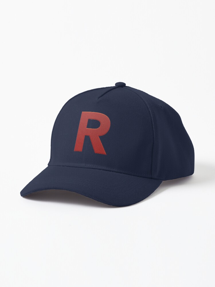 team rocket hat white