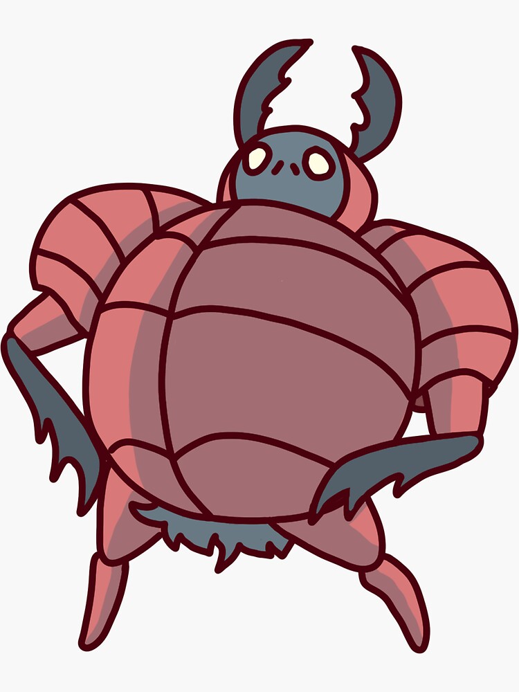 "Dung Defender-Hollow Knight" Sticker for Sale by Philip-Kendall ...