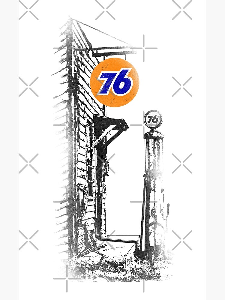 "Union 76 gas station sign" Poster for Sale by Ploxd | Redbubble