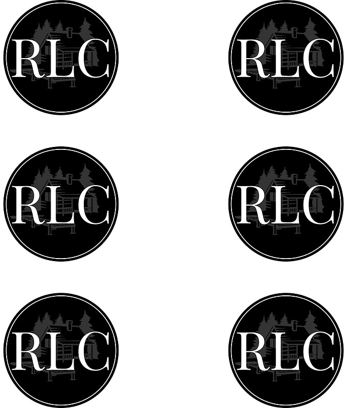 "RLC Small Stickers" by WanderingReader | Redbubble