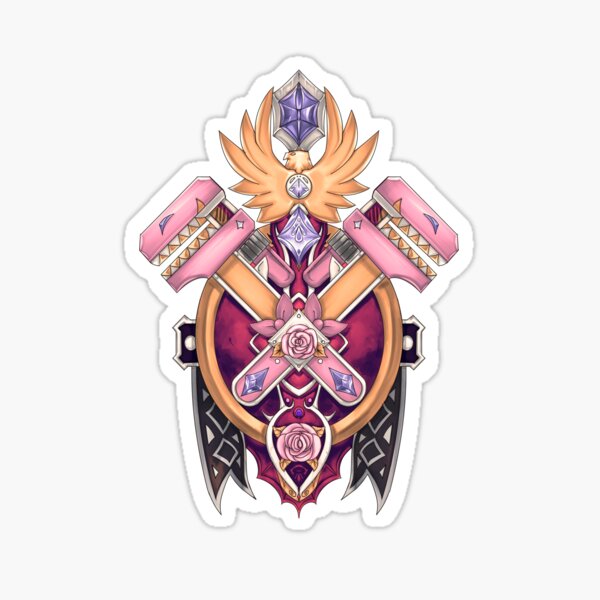 "Pretty mage Gnome symbol" Sticker for Sale by Maroonz80 | Redbubble