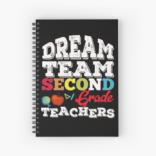 Cuaderno de espiral «Dream Team Maestro de segundo grado, Maestros de ...