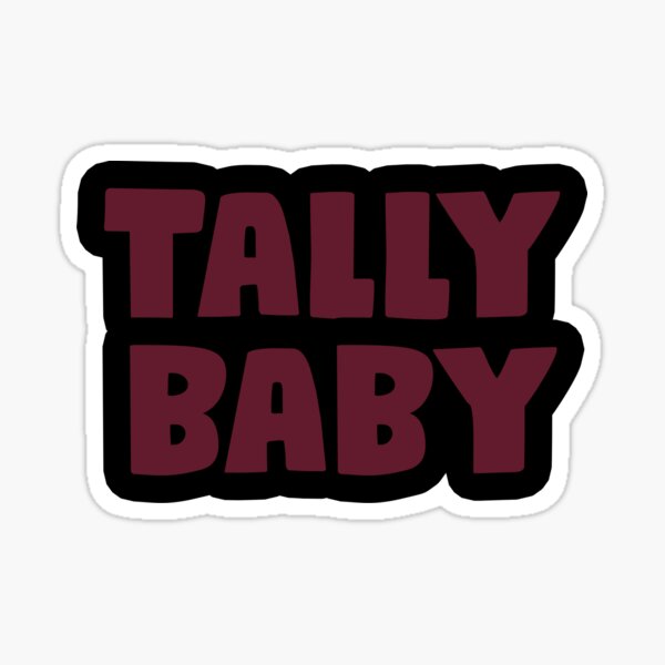 "tally baby" Sticker for Sale by talialevyy | Redbubble