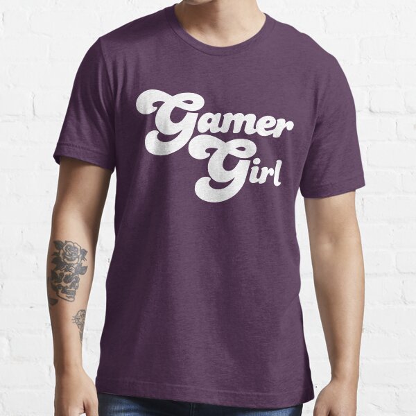 "Gamer Girl" T-shirt for Sale by machmigo | Redbubble | video games t ...