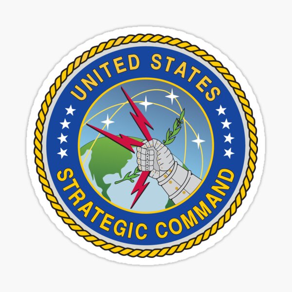 "SEAL OF THE UNITED STATES STRATEGIC COMMAND-" Sticker for Sale by ...