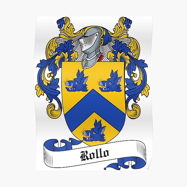 "Rollo" Poster for Sale by HaroldHeraldry | Redbubble