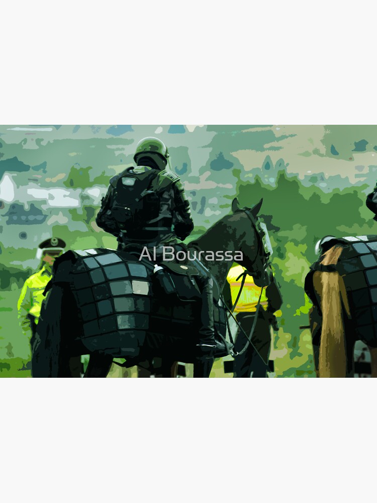 "War Horse" Sticker by alabca | Redbubble