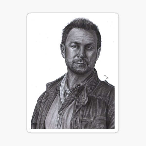 "Joshua Nolan" Sticker by XFchemist-Art | Redbubble