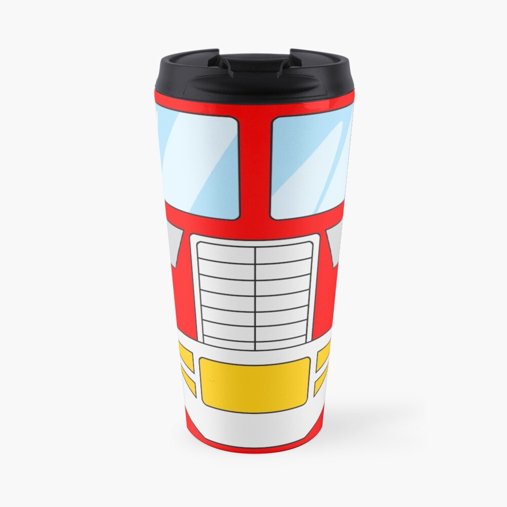 Optimus Prime Transformers 80s Travel Coffee Mug For Sale By