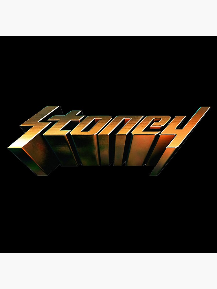 "GOLD Post-Stoney Logo" Art Print for Sale by CoryBitner | Redbubble