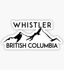 Whistler Stickers | Redbubble