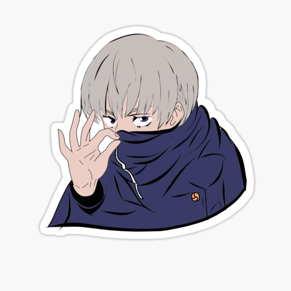 "Jujutsu kaisen inumaki" Sticker for Sale by Vasanthan | Redbubble