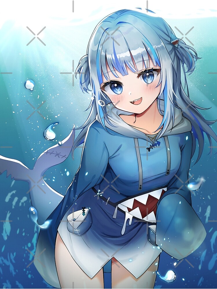 "Gawr Guraa peeker" Poster for Sale by Wonsungi96 | Redbubble