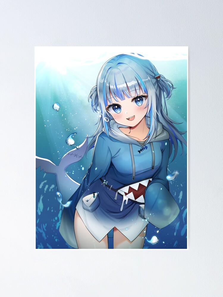 "Gawr Guraa peeker" Poster for Sale by Wonsungi96 | Redbubble