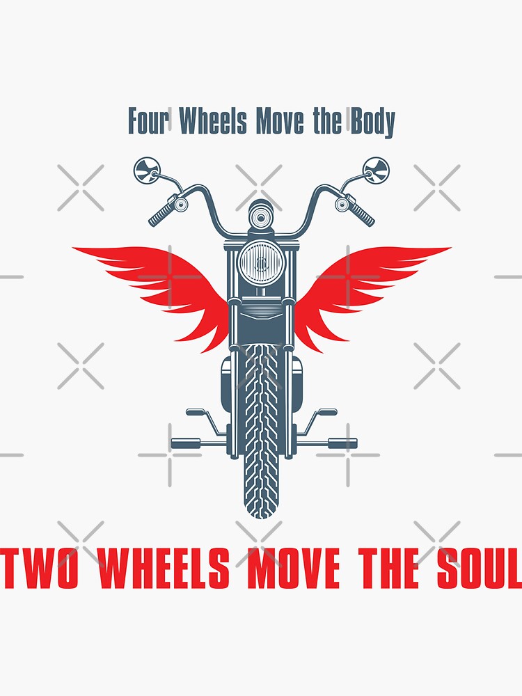 "Motorcycle Biker Quote" Sticker for Sale by Call-Meh-Wild | Redbubble