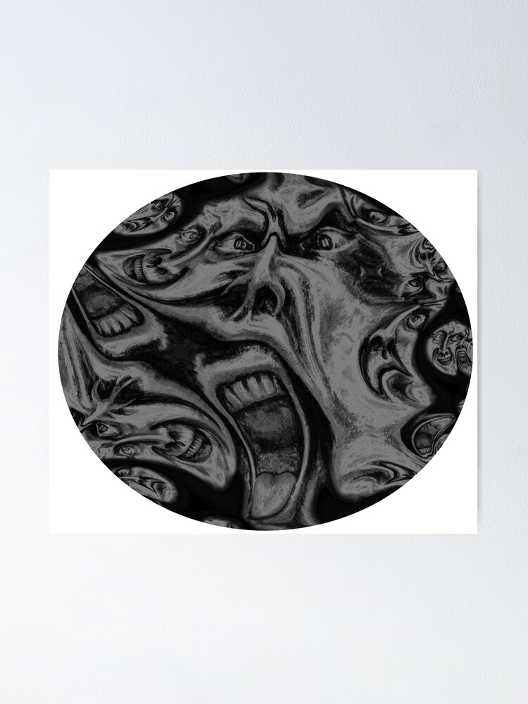 "Distorted Reality" Poster by xprshnz-designs | Redbubble