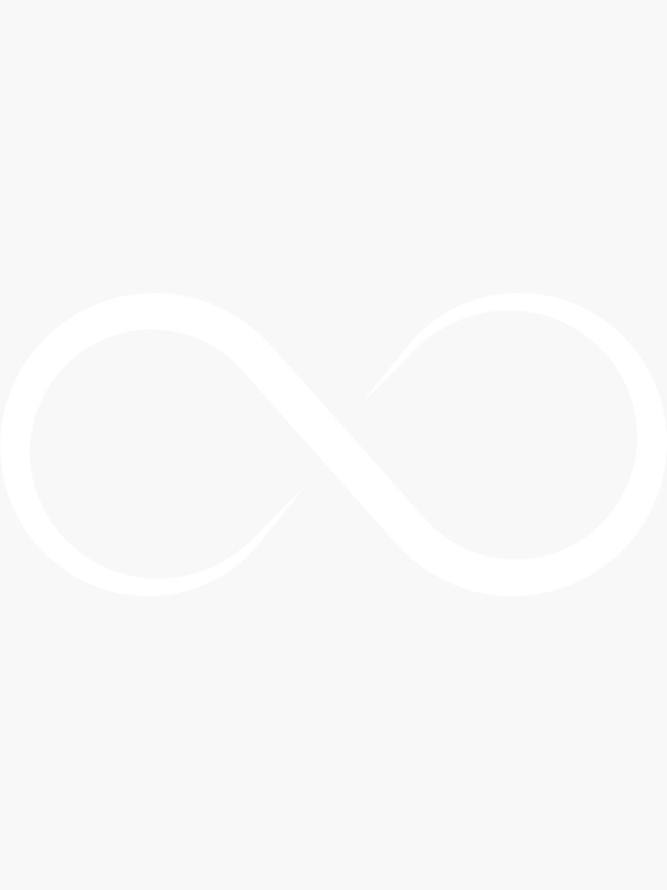 "infinite" Sticker by clothsonyou | Redbubble