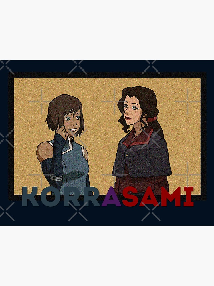 "KORRASAMI - The Legend of Korra " Poster by Sputnikart | Redbubble