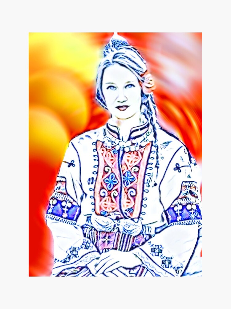 "Flame Lady" Sticker for Sale by AlfredBilling | Redbubble