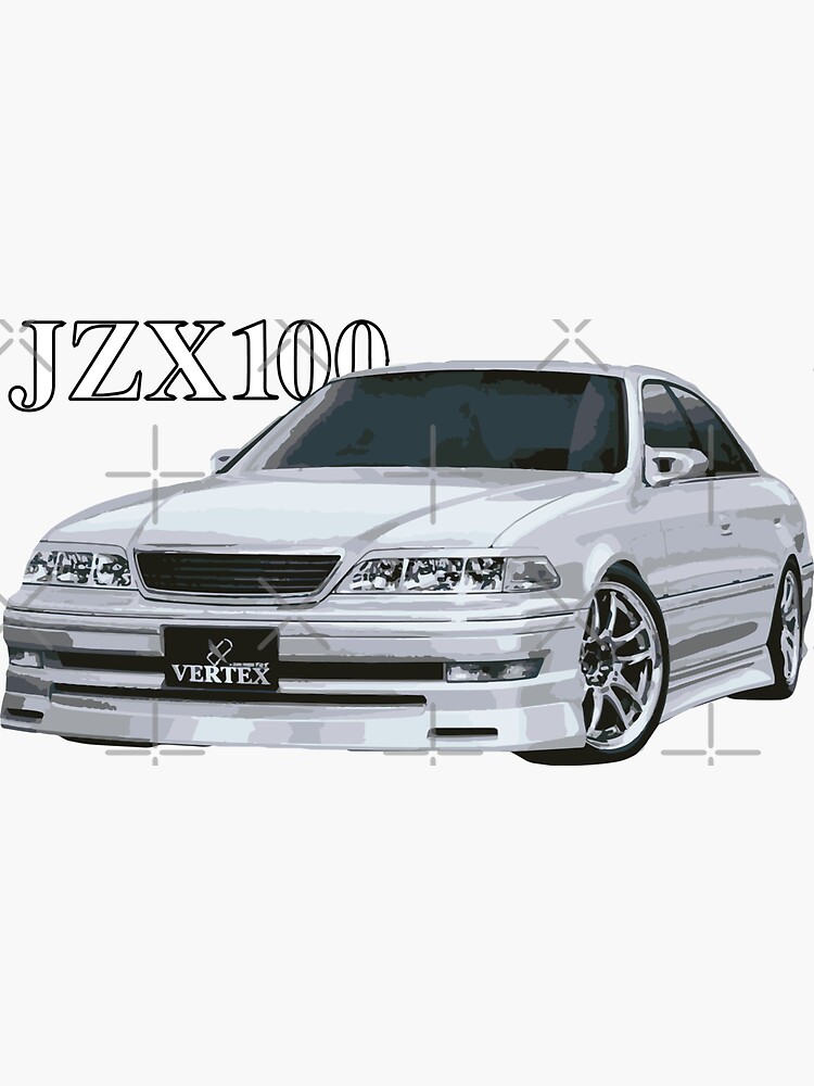 Pegatina «1JZ JZX100 TRD TOURER V CHASER MARK II tOYOTA DRIFT SEDAN» de ...
