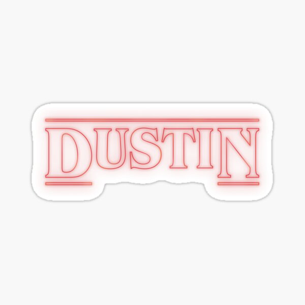 "Stranger Things - Dustin" Sticker for Sale by WaiterJames | Redbubble