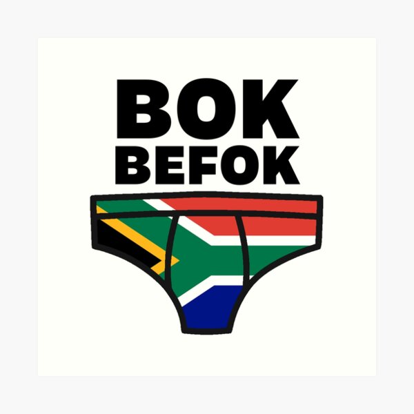 "bok befok - Springboks - South Africa" Art Print by arendbotha | Redbubble
