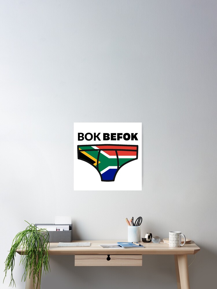 "Bok Befok - Springboks - South Africa" Poster for Sale by Action Hero ...