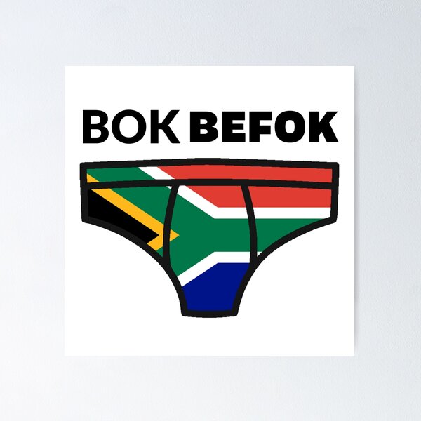 "Bok Befok - Springboks - South Africa" Poster for Sale by Action Hero ...