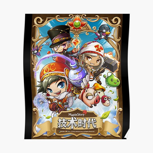 "Maplestory Korean Poster Classic" Poster by grossnancy | Redbubble