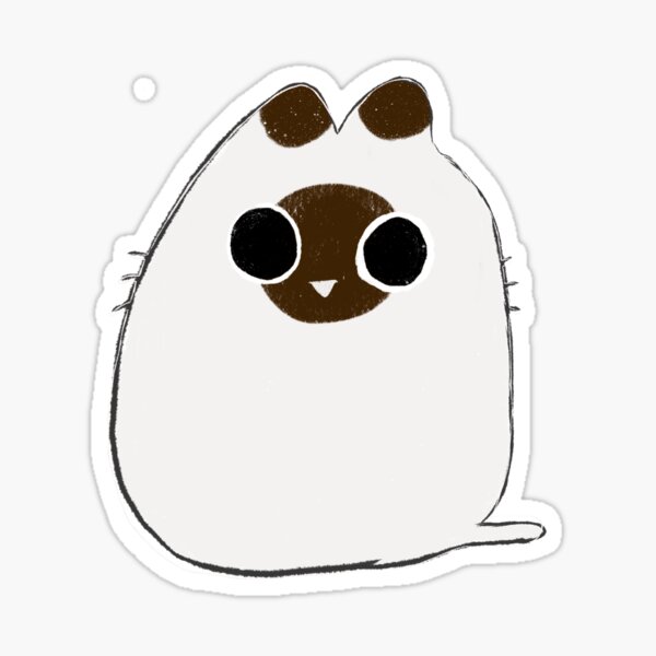 "Himalayan kitten look at you" Sticker for Sale by Piankton | Redbubble